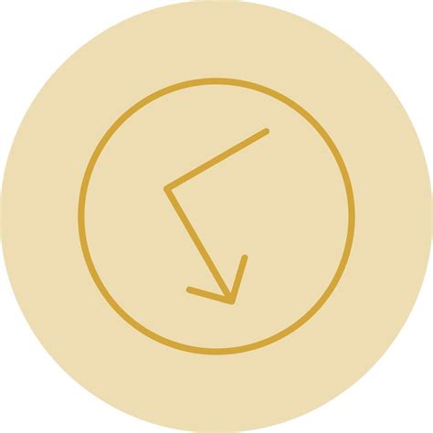 Bounce Line Yellow Circle Icon 44086558 Vector Art At Vecteezy