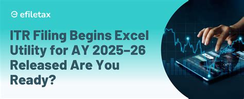 Itr 1 And Itr 4 Excel Utility Released For Ay 2025 26 Efiletax