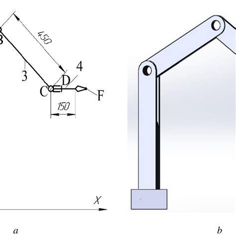 The Investigated Manipulator A Kinematic Scheme 1 4 Manipulator Download Scientific Diagram