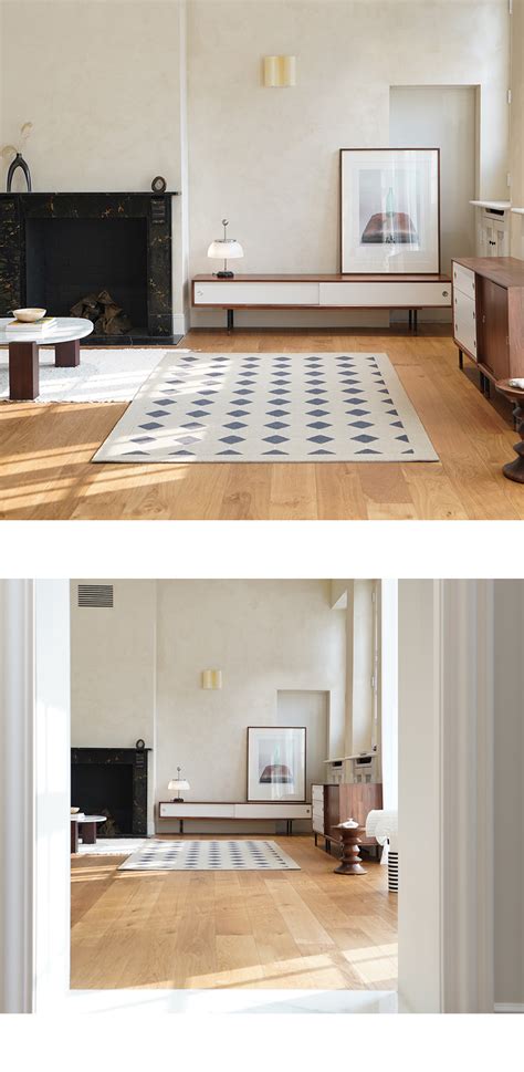 펜슬하우스 F50 미드센추리모던 빈티지 2100 원목 거실장 한샘