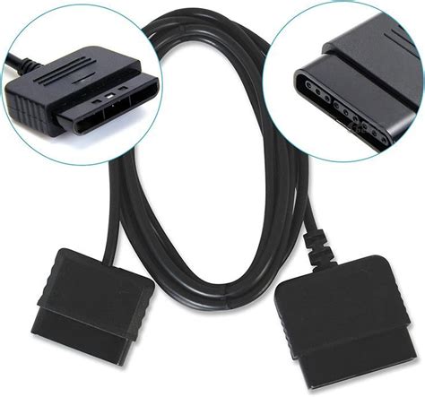2 Pack PS2 Controller Extension Cable Cord