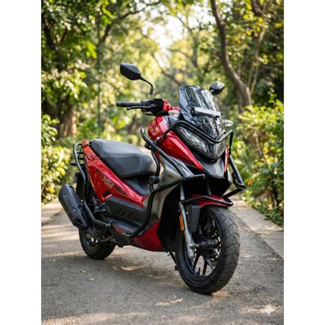 Hero Xoom 160 Scooter Crash Guard Black Heavy Duty Protection For