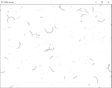 Point Cloud Edges Rendering With Artifacts Issue Vispy Vispy
