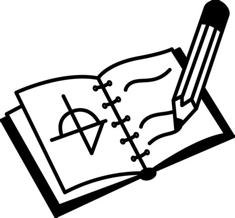 A Hand Drawn Icon Of Math Homework 56788319 Vector Art At Vecteezy