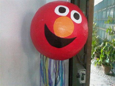 Elmo Pinata Made By Scei Students With Downsyndrome At Sunflowers