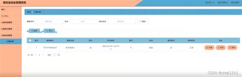 附源码 Nodejs计算机毕业设计高校运动会管理系统 Expressnodejs运动会项目 Csdn博客
