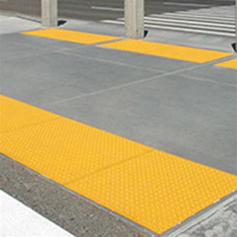 Armor Tile Cast In Place Detectable Warning Mats — Mainline Materials