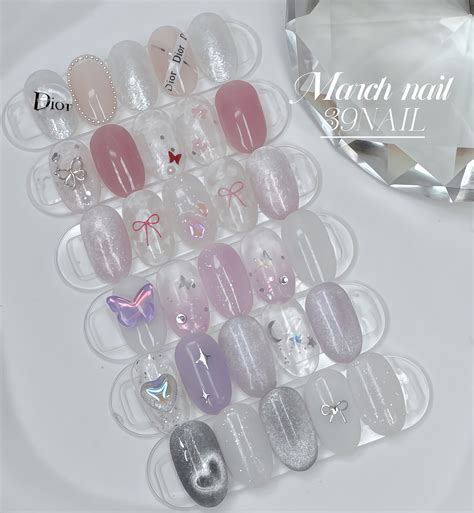 39네일 · 안산네일 안산네일샵 고잔동네일 3월아트🫶🏻 39nail 💭이달의아트 39000원 💭이달의패디 49000원 💭프리미엄아트 69000원 💭열손연장