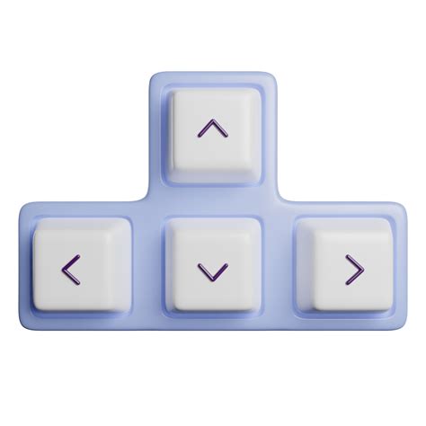Keyboard Action Arrow 43769416 Png