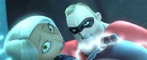 Mirage And Mr Incrediblebob Parr ~ The Incredibles 2004 The