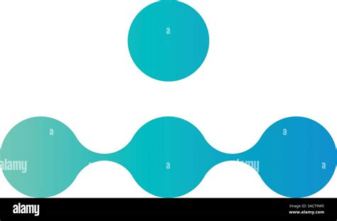 Molecular Dot Connect Pattern With Metaball Shapes Abstract Fluid