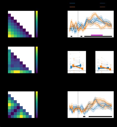 rsa results a upper model rdm reflecting the pairwise numerical