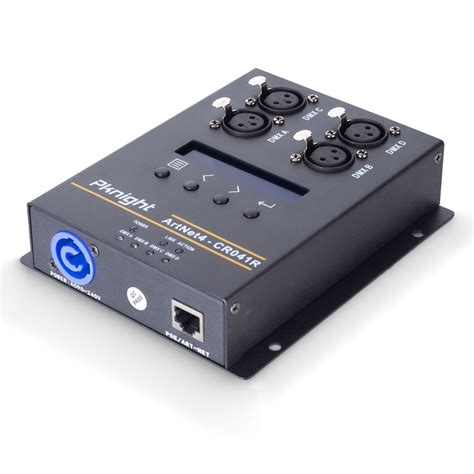 Bi Direction ArtNet DMX Ethernet Lighting Controller Interface Universe Truss Mountable