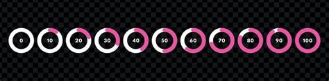 Circular Progress Bar Vector Art Icons And Graphics For Free Download