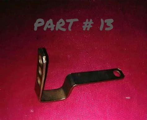 Yellow Motorcycle Side Dickybox Fitting Clamp G Shape At Best Price