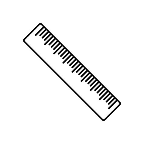 Premium Vector Ruler Icon Logo Vector Design