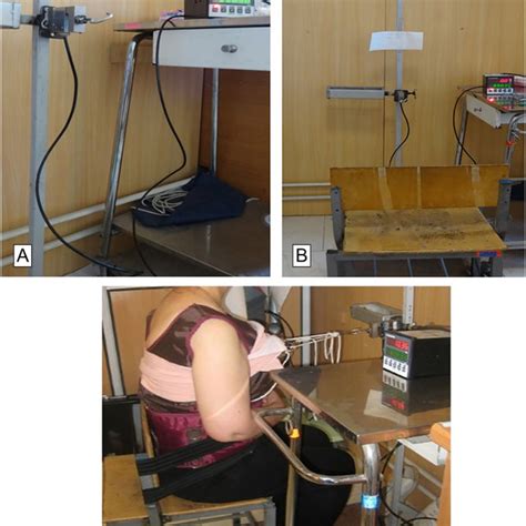 Pulling Apparatus Setup A B S Shaped Load Cell Attached On Vertical Download Scientific