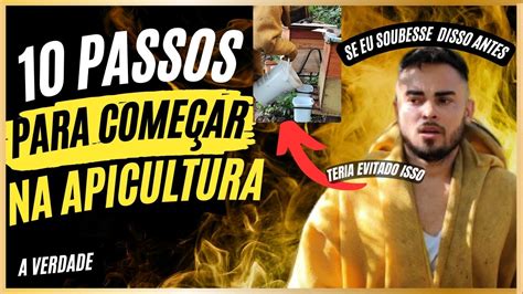 como começar do zero na apicultura depois que eu descobri isso 🤦‍♂️