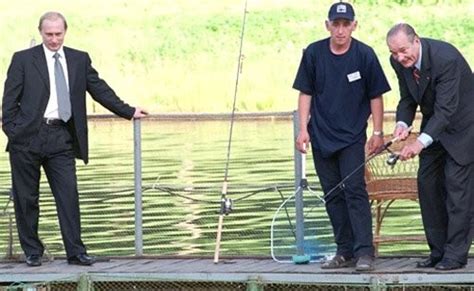 Владимир Путин и Жак Ширак отужинали в одном из ресторанов Санкт Петербурга • Президент России