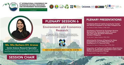 Dost Pcaarrd Dost Pcaarrd Supports The 2023 Inrem