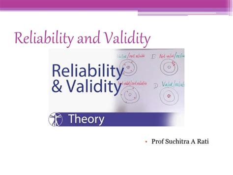 Validity And Reliability Ppt Standardized Testing Educational Assessment