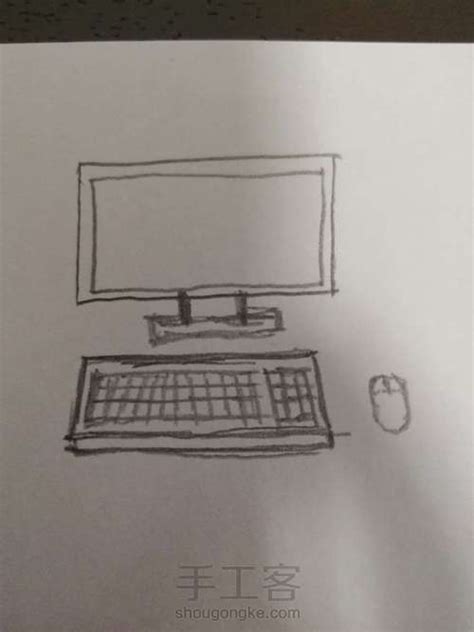 学校计算机室简笔画计算机简笔画大山谷图库 学校计算机室简笔画计算机简笔画大山谷图库