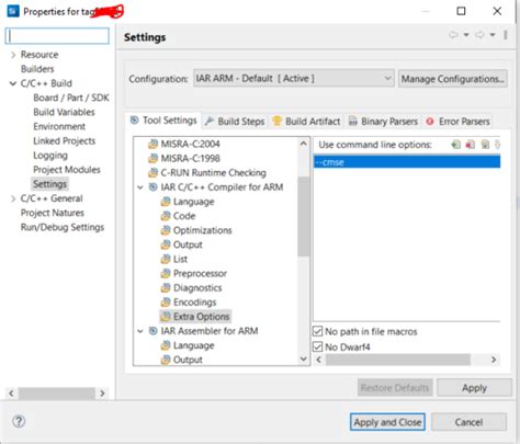 Issue Compiling Peripheral Examples Related To Iadc With Iar
