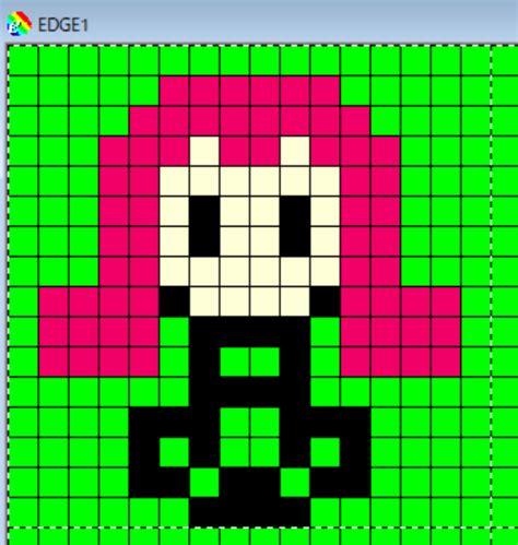 簡単にドット絵が作れるedge 使い方を書いてみた