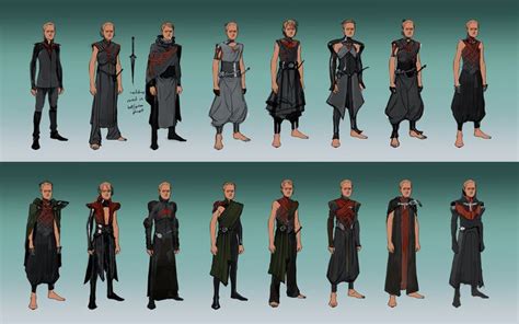 Artstation Paul Atreides Costume Sketches