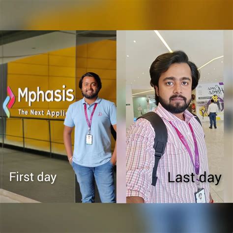 Subham Pattnaik On Linkedin Lastday Mphasis Softwareengineer