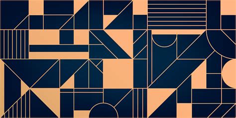 벡터 골든 럭셔리 디자인 벡터 추상 기하학 아르데코 라인 패턴 배경 모자이크 결혼식 초대장 표지 Vip 카드 인쇄 포스터 및 벽지에 사용하십시오 아르데코에 대한 스톡 벡터