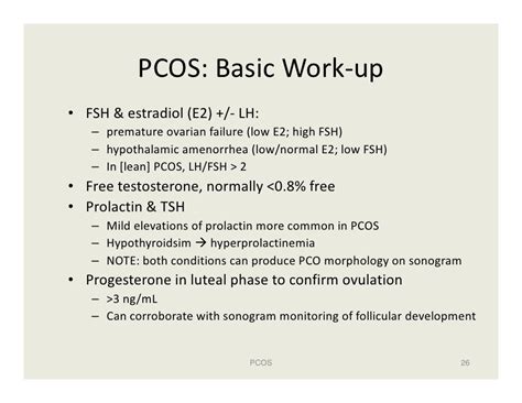 Polycystic Ovary Syndrome Pcos