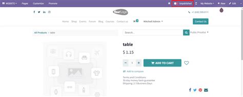 Odoo 15 ECommerce In Website Odoo V15 Community Edition