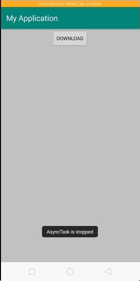 How To Cancel An Executing Asynctask In Android