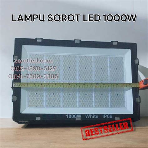 Lampu Sorot Smd W Waterproof Ip Cahaya Glodok