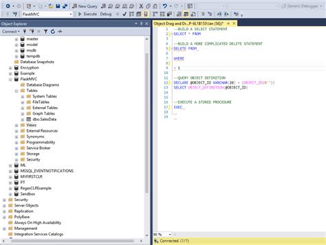 SQL Server Management Studio Time Saving Tips