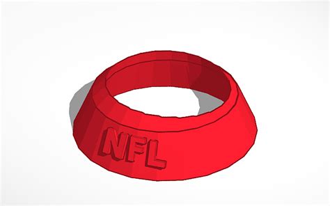 3d Design Football Tee Tinkercad