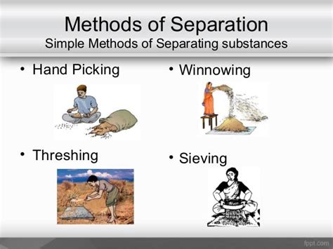 Separation Of Mixtures