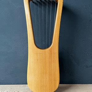 7 String Pentatonic Lyre Plane Tree Etsy
