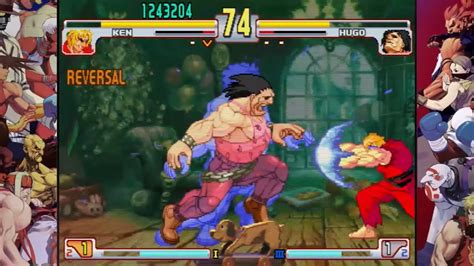 Street Fighter Iii 3rd Strike Ken Vs Hugo 2 Youtube