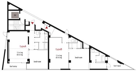 Architectural Drawings 8 Triangular Projects That Embrace Their Awkward Sites Architizer Journal