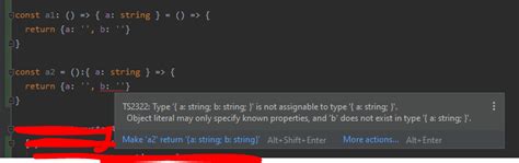 Typescript Specify Return Or Type Of Function Is Not The Same Stack Overflow