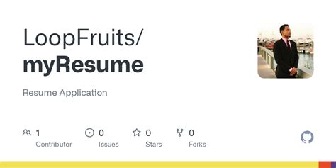 Github Loopfruitsmyresume Resume Application