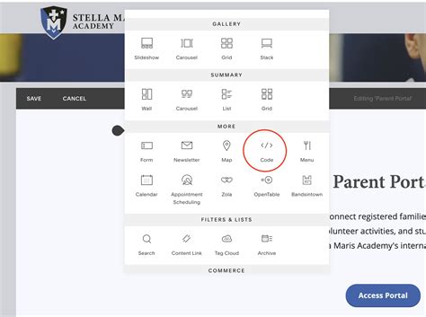 Creating A Navigation Bar For A Specific Page Only In Squarespace