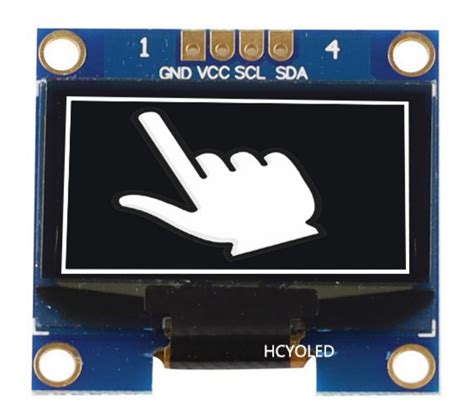 White Or Blue Color Options For 0 96 Inch Oled Module Lcd Display