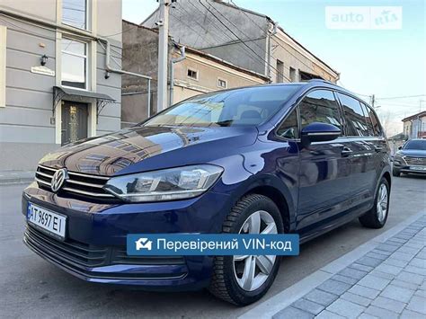 Auto Ria Продам Фольксваген Туран 2018 At9697ei дизель 1 6 мікровен бу у Коломиї ціна 15500
