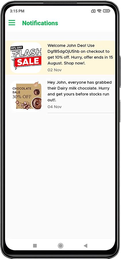 Grocery App Grocery Delivery App React Native IOS Android App Template By Vg Infotec