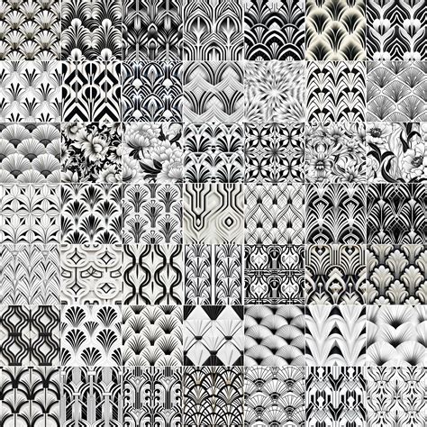 Artstation 80 Procreate Art Deco Patterns Geometric Procreate Texture Seamless Brushes