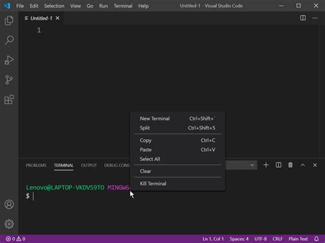 Rightclickcopypaste In Terminal Will Still Open The Right Click Menu