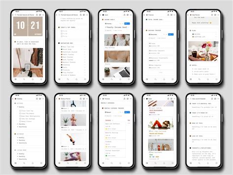 Digital Adhd Notion Planner Dashboard Notion Zen Notion Adhd Notion Habit Tracker Notion Budget